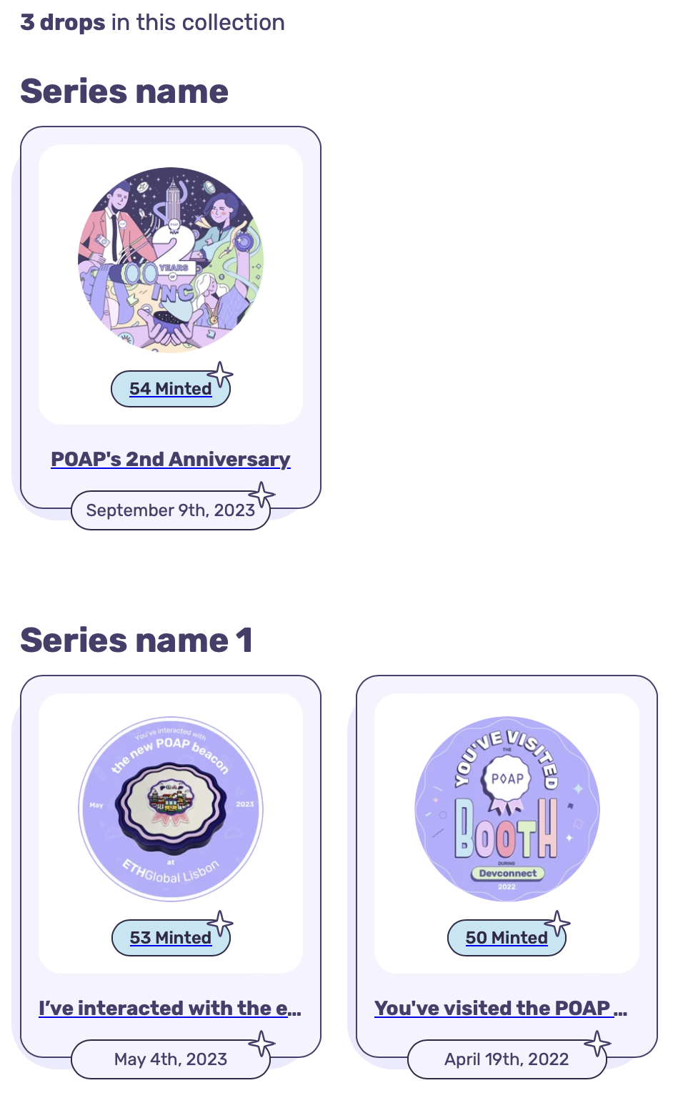 How to Create a POAP Collection – POAP Help Center